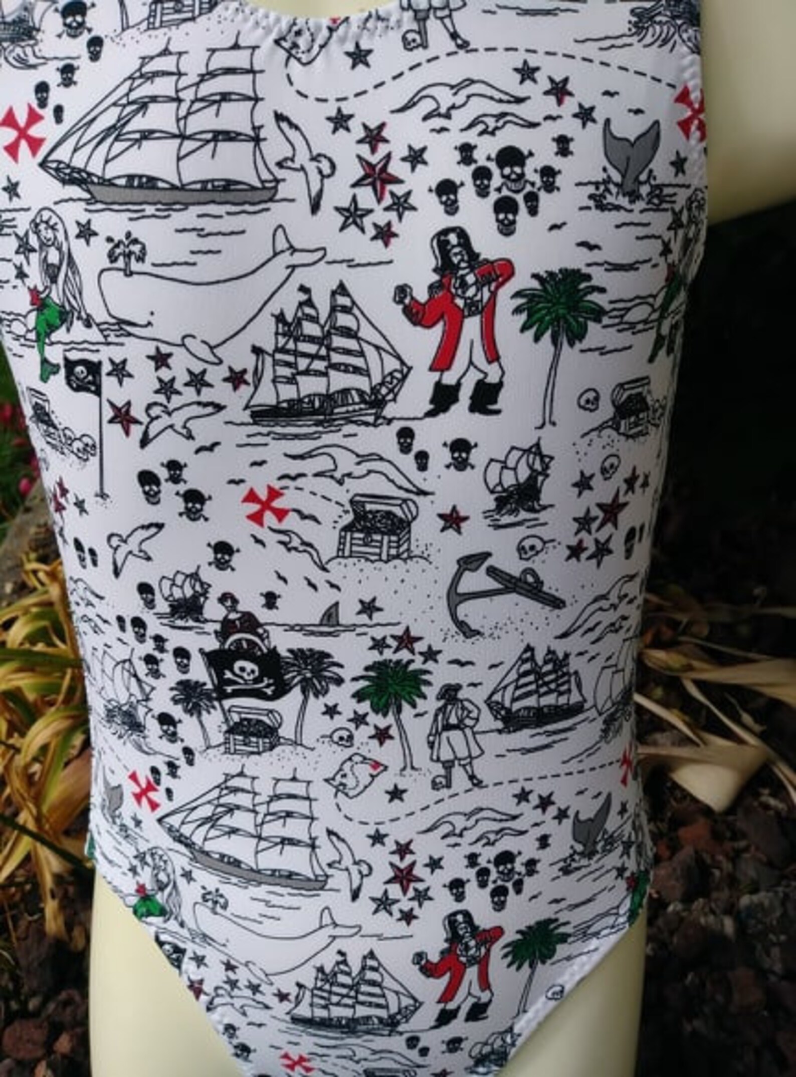 Pirate Themed Leotard Swimsuit Bathing Suit for Dance - Etsy