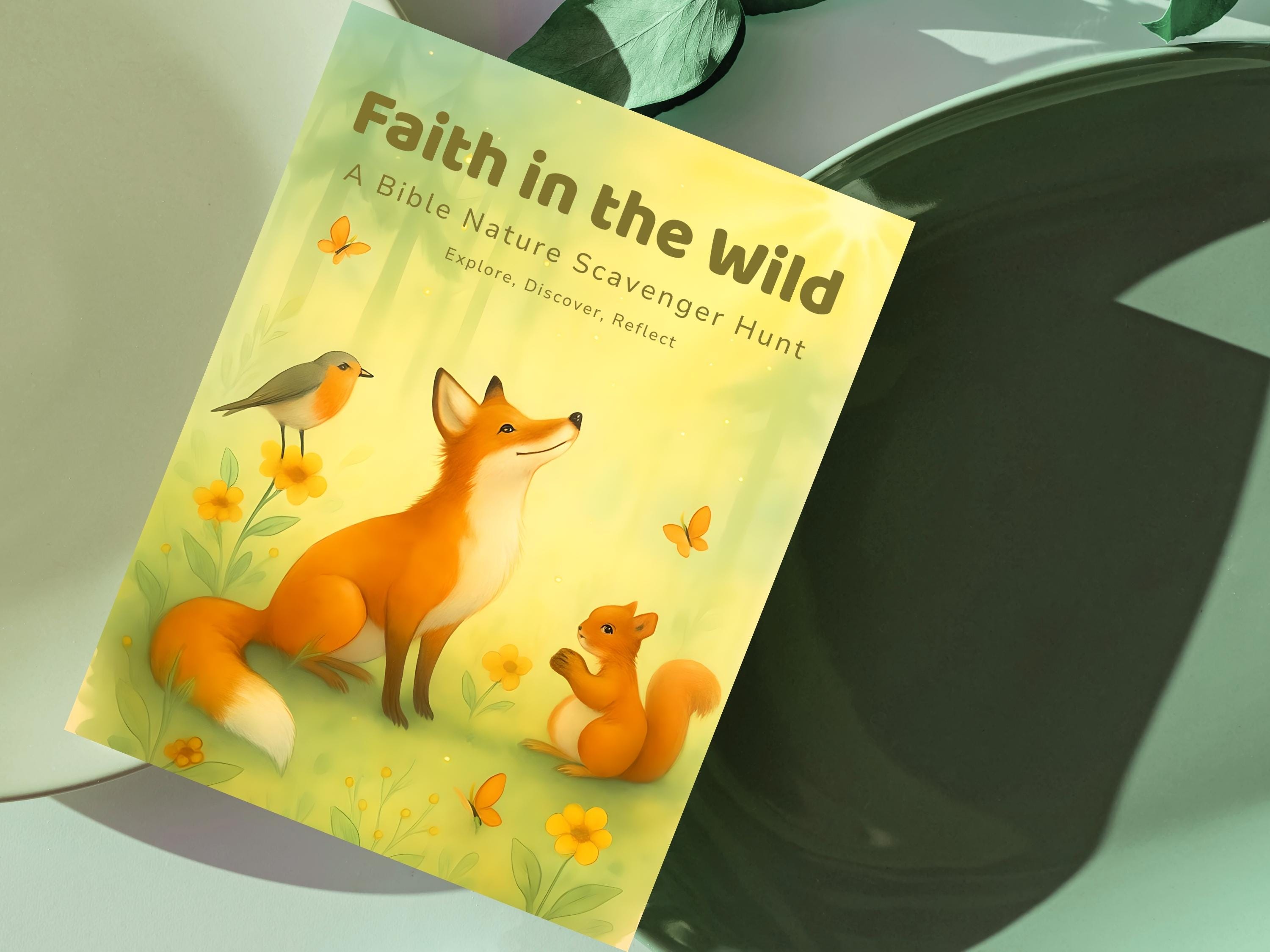 Bible Scavenger Hunt, Bible Treasure Hunt for Kids, Printable Sunday ...