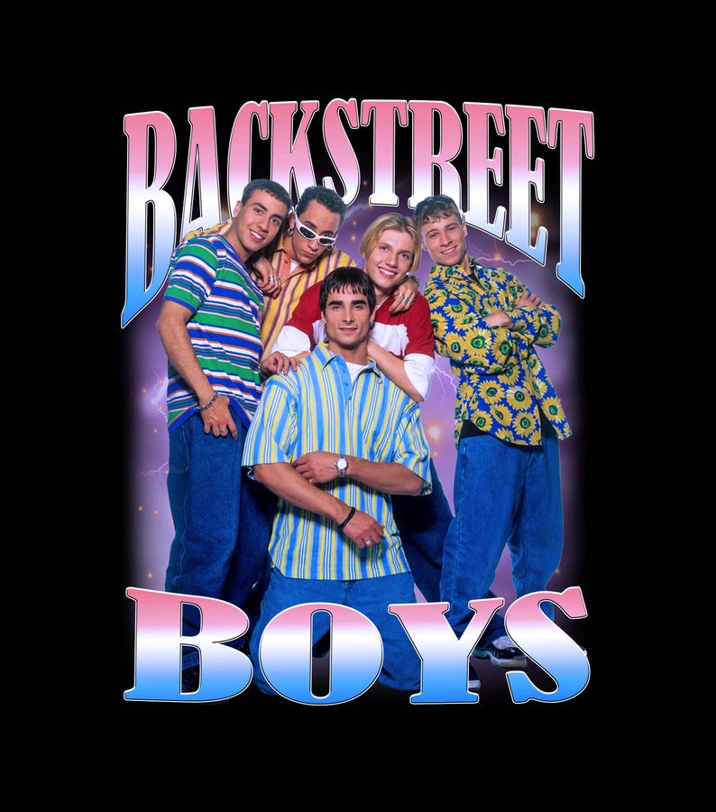 Backstreet Boys Party Banner Png - Etsy