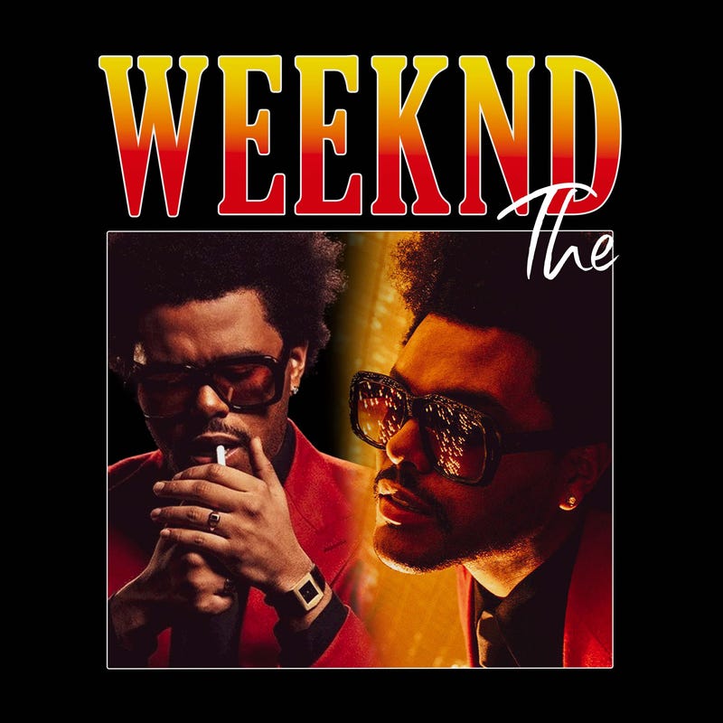 The Weeknd Svg - Etsy