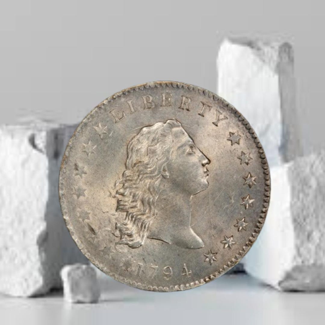 The 1794 Flowing Hair Silver Dollar Replica – Iconic First U.S. Dollar ...