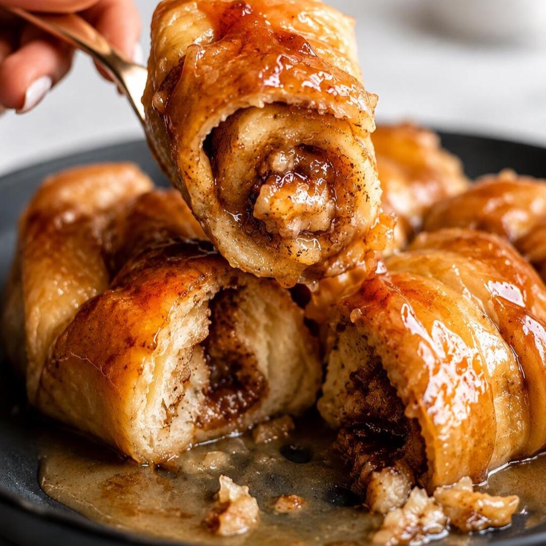 Honey Cinnamon Roll-ups Recipe PDF | Easy Phyllo Pastry Dessert ...