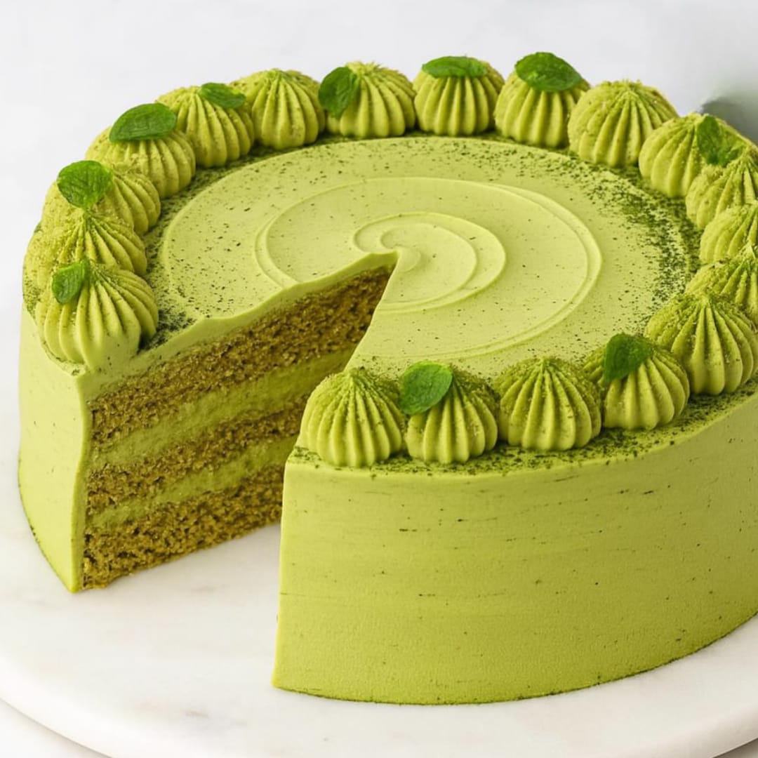 Best Recipe for Easy Matcha Cake, Instant PDF Download - Etsy