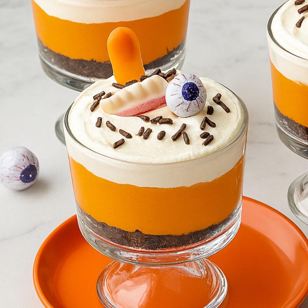 Halloween Trifle Recipe: Easy Dessert, Spooky Party Treat (PDF Download ...