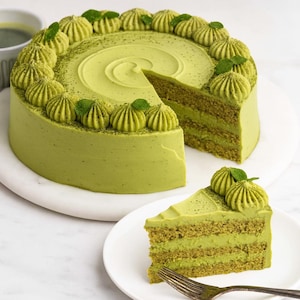 Best Recipe for Easy Matcha Cake, Instant PDF Download - Etsy