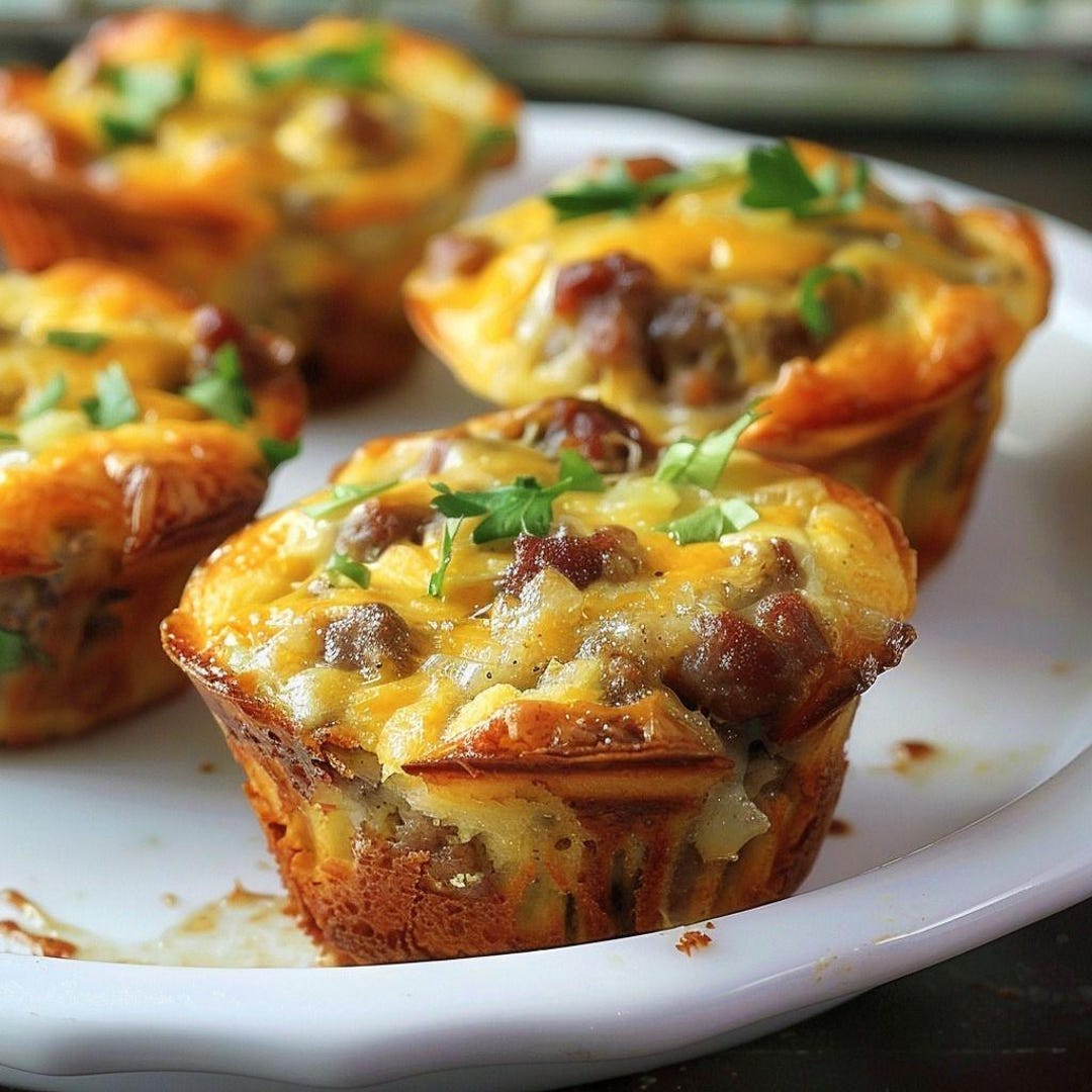 Sausage Egg Muffins Recipe: Easy Family Breakfast (instant PDF Download ...