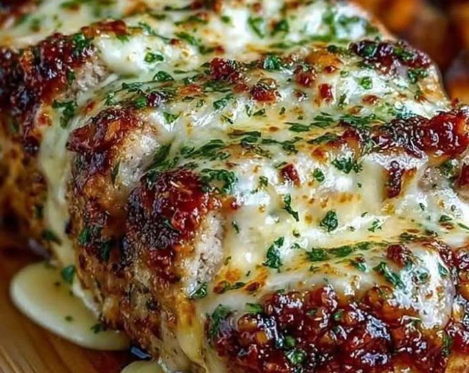 Garlic Chicken Parmesan Meatloaf Recipe: Easy Family Dinner (PDF ...
