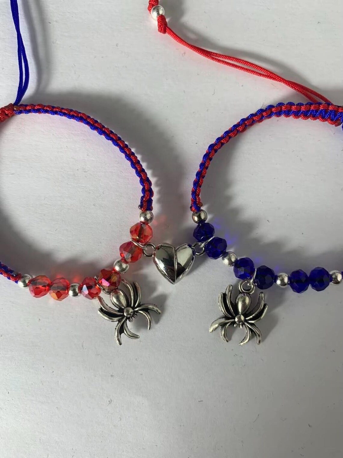 Spider-man Magnetic Matching Bracelets - Etsy