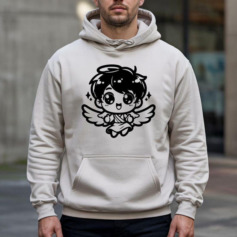 Chibi Angel SVG Bundle 110 Images Files for Silhouette Kids Baby Crafts ...