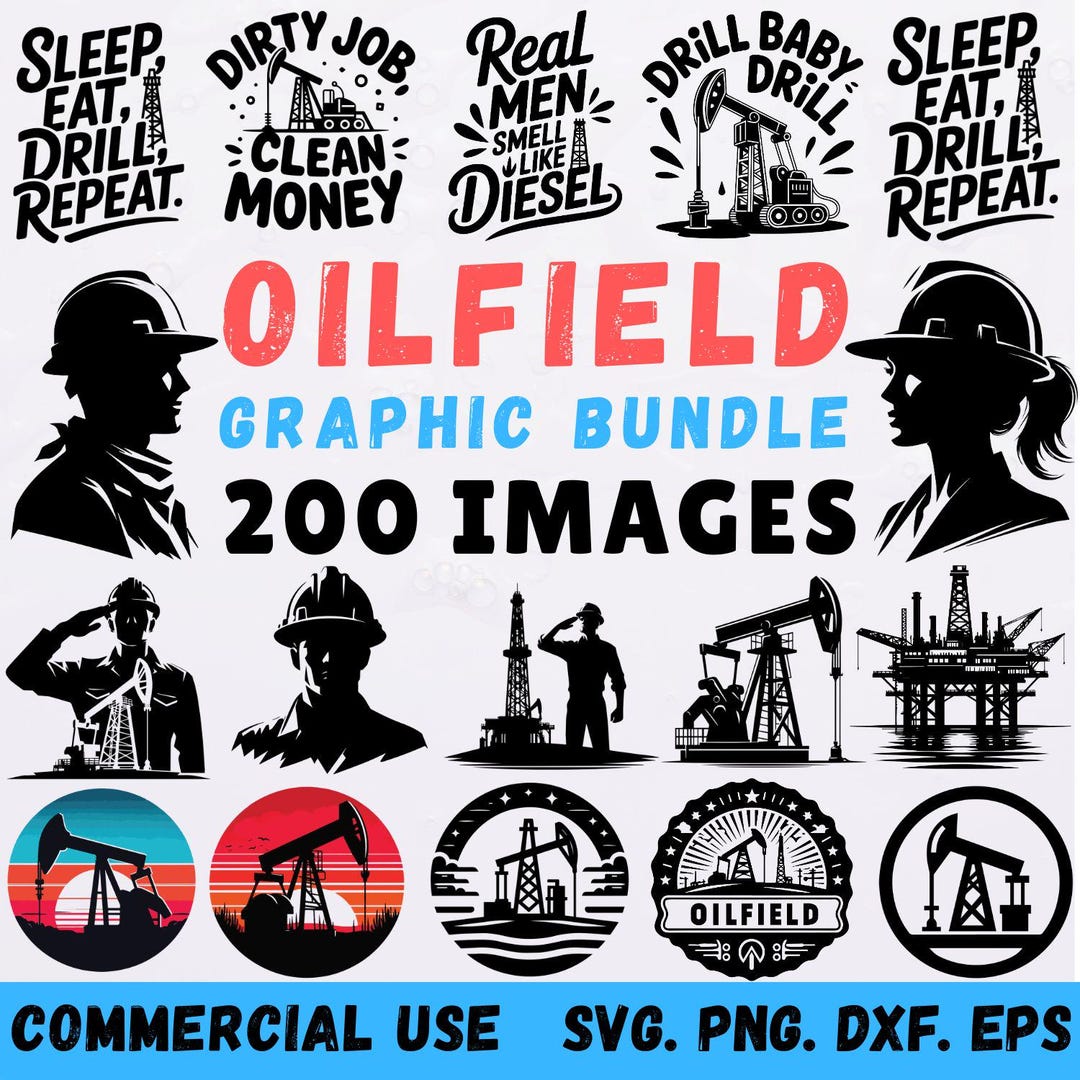 200 Oilfield SVG Oil Rig Worker Quotes Designs | Drilling Oil Gas ...