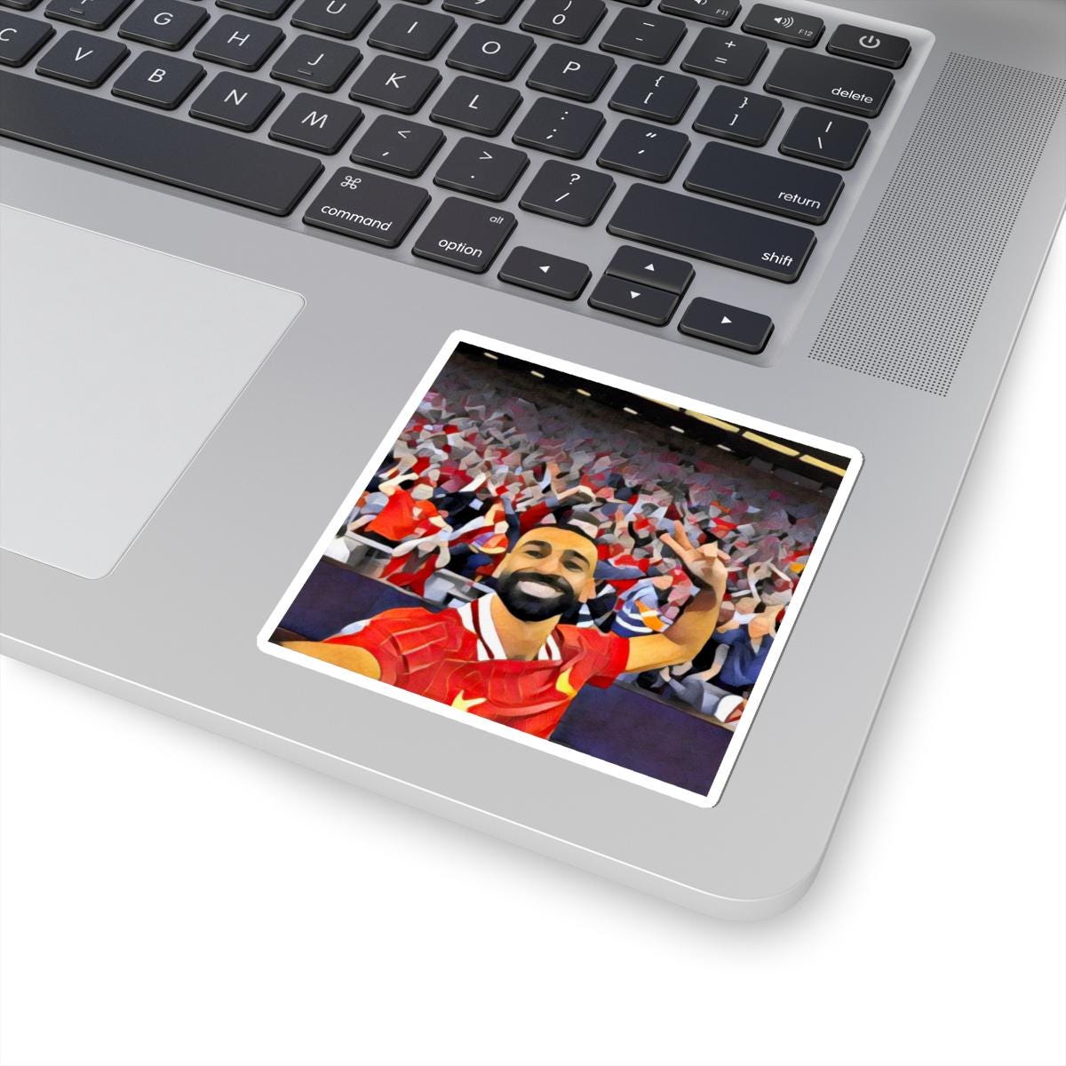 Mo Salah Selfie Sticker Liverpool FC Premier League Champions 2025 ...