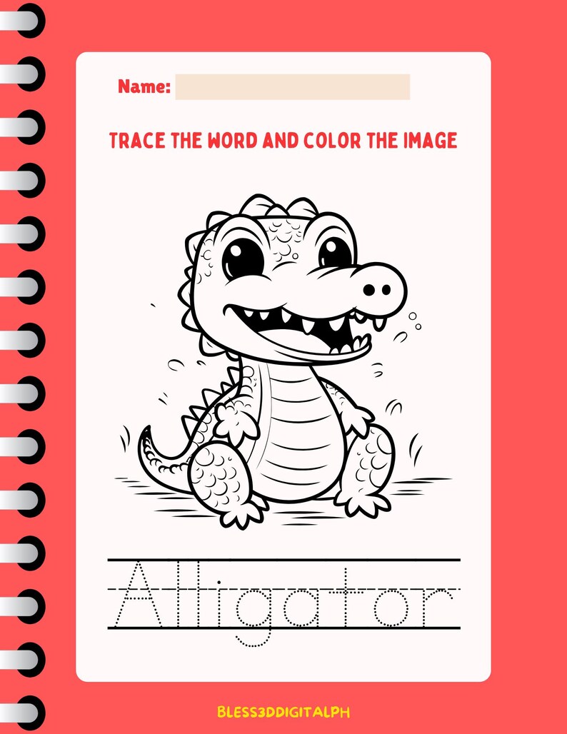 ABC Worksheets and Alphabet Tracing Bundle – Letter Practice, Coloring ...