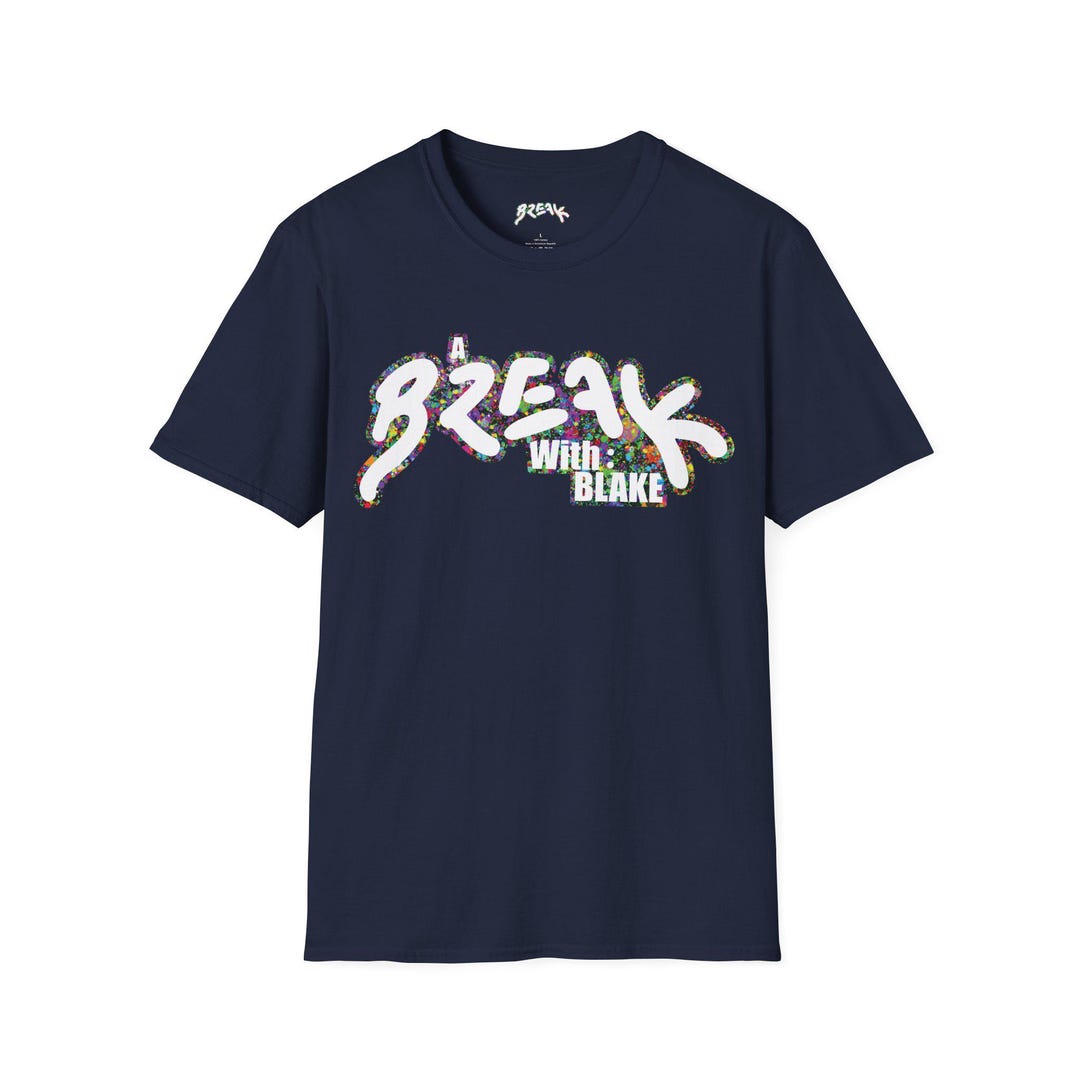 A Break With Blake Tee, Softstyle Shirt, Graphic Tee, Youtube Merch ...