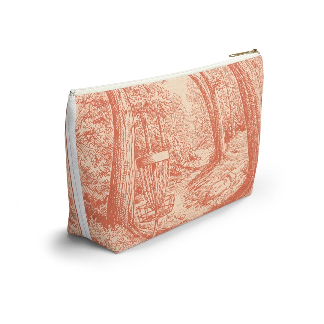 Disc Golf Scenery Accessory Pouch W T-bottom: Pumpkin - Etsy