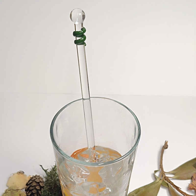 Glass Cocktail Stirrers - Etsy