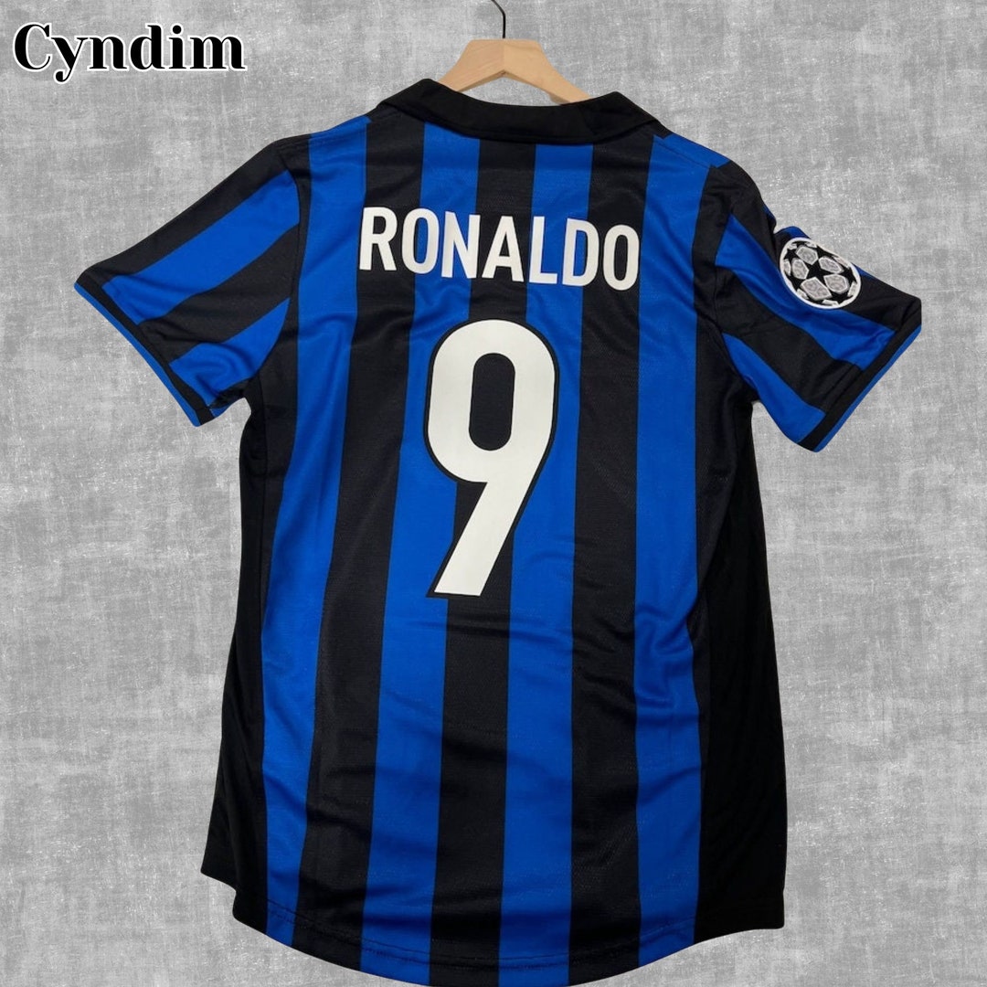 Retro Inter Milan 1998-1999 Ronaldo Retro Shirt Jersey Inter Milan 1998 ...