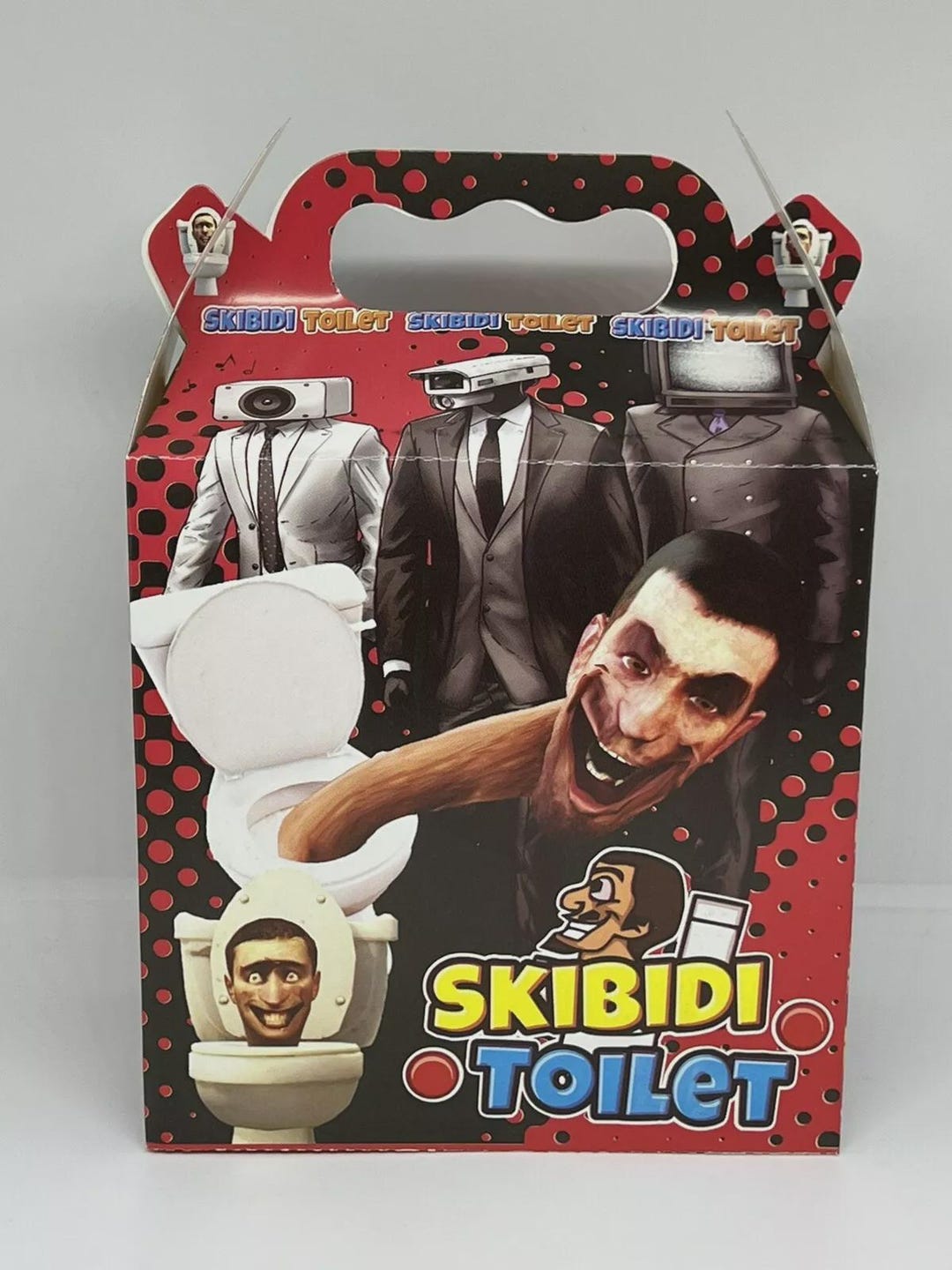 10 Ct. Pack - Skibidi Toilet Candy Boxes / Paquete Con 10 Cajas D ...