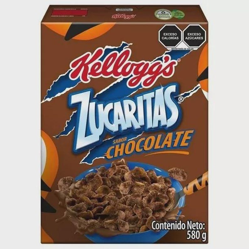 Cereal Mexicano Zucaritas Sabor Chocolate Frosted Flakes - Etsy
