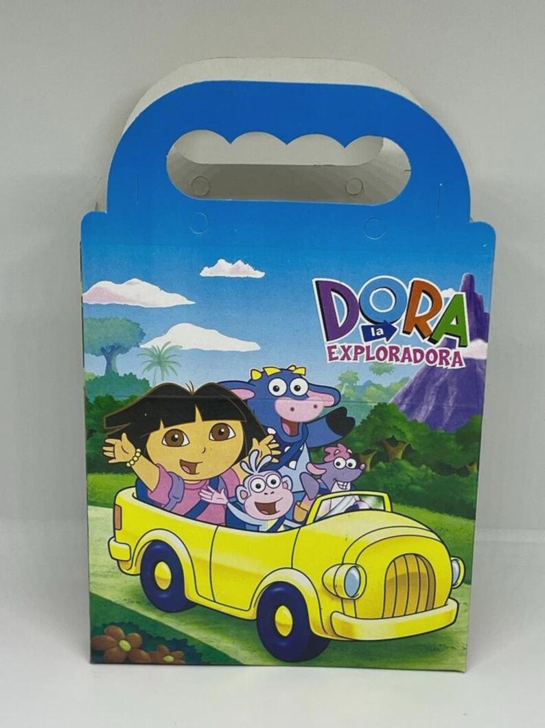 10 Ct. Pack - DORA THE EXPLORER Candy Boxes / Paquete Con 10 Cajas De ...