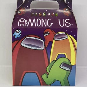 10 Ct. Pack - Among Us Candy Boxes / Paquete Con 10 Cajas De Among Us ...