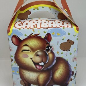 10 Ct. Pack - Capibara Candy Boxes / 10 Cajas De Capibara Para Dulces ...
