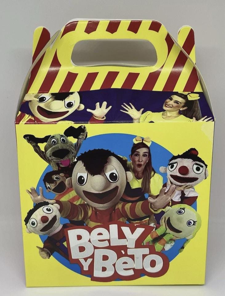 10 Ct. Pack - BELY Y BETO Candy Boxes / Paquete Con 10 Cajas De Bely Y ...