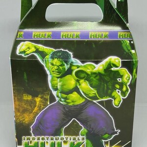 10 Ct. Pack - HULK Candy Boxes / Paquete Con 10 Cajas De HULK - Etsy