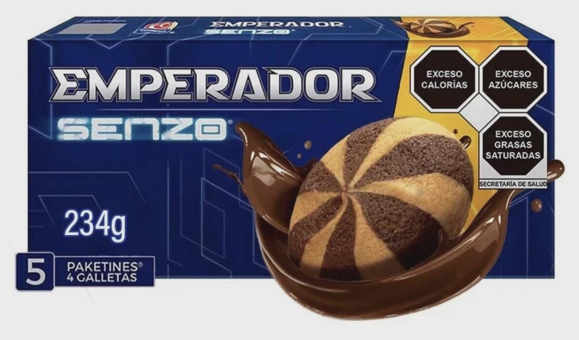 2 Cajas De Emperador - Chocolate Cookies (2 BOXES). - Etsy