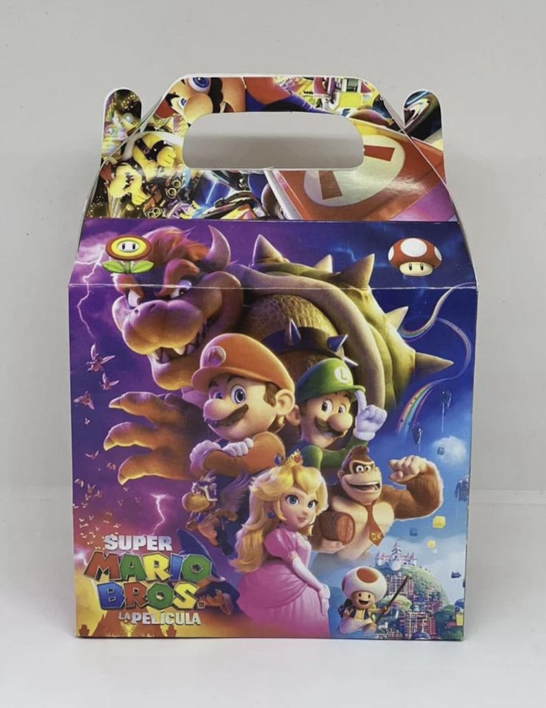 10 Ct. Pack - Super Mario Bros. Candy Boxes / Paquete Con 10 Cajas Para ...