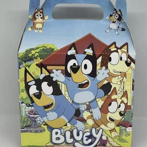 10 Ct. Pack - BLUEY Candy Boxes / Paquete Con 10 Cajas De BLUEY - Etsy