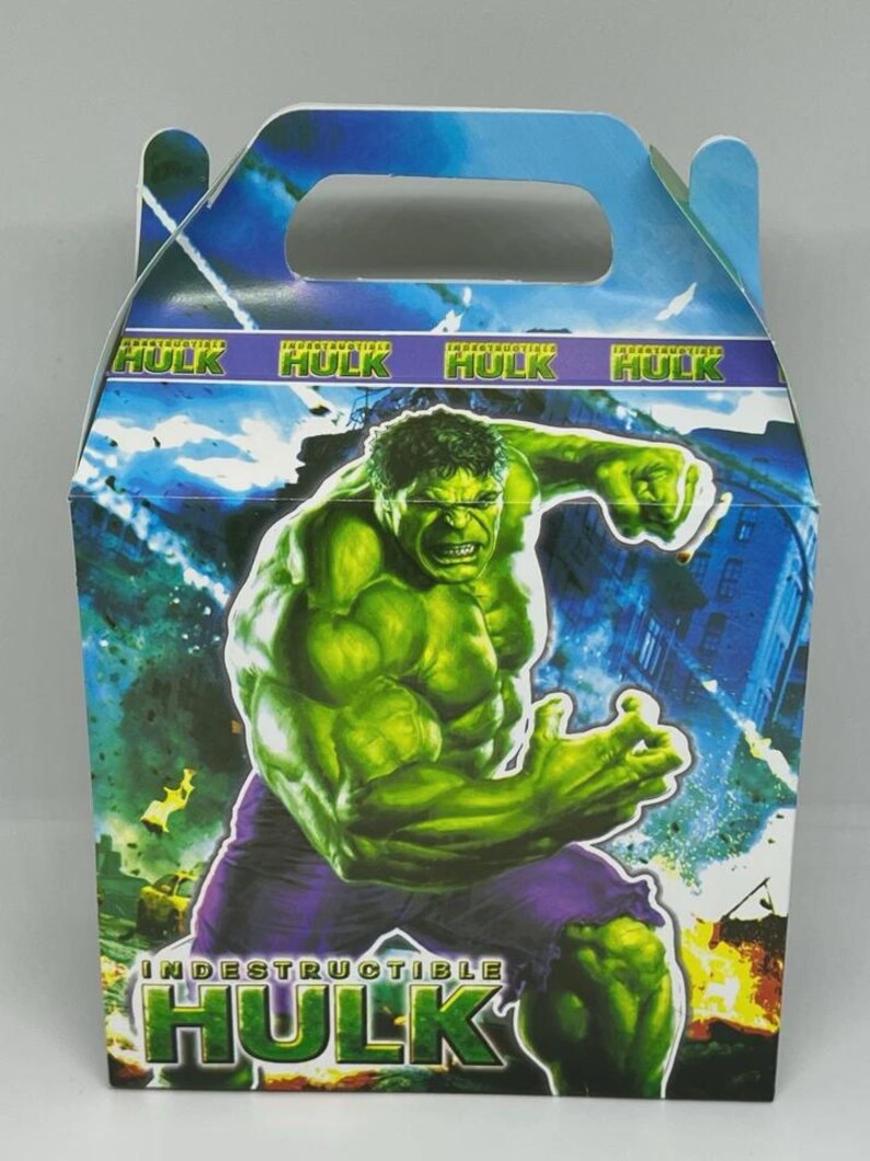 10 Ct. Pack - HULK Candy Boxes / Paquete Con 10 Cajas De HULK - Etsy