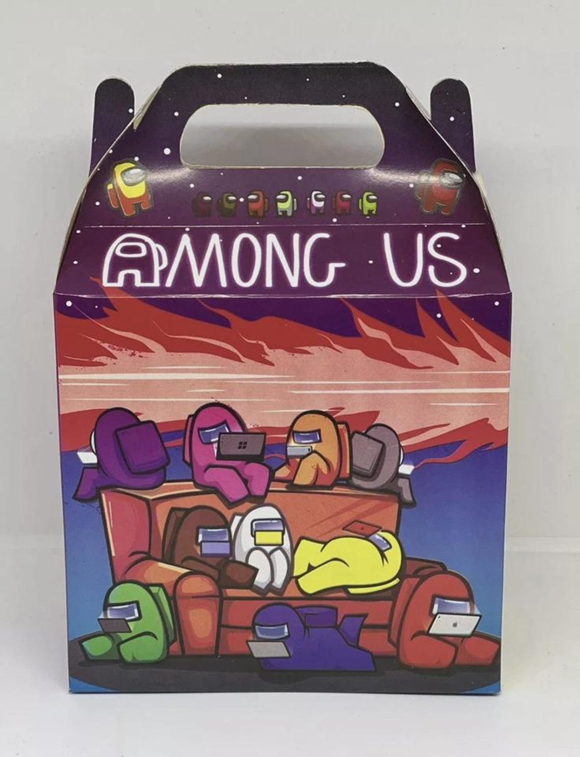 10 Ct. Pack - Among Us Candy Boxes / Paquete Con 10 Cajas De Among Us ...