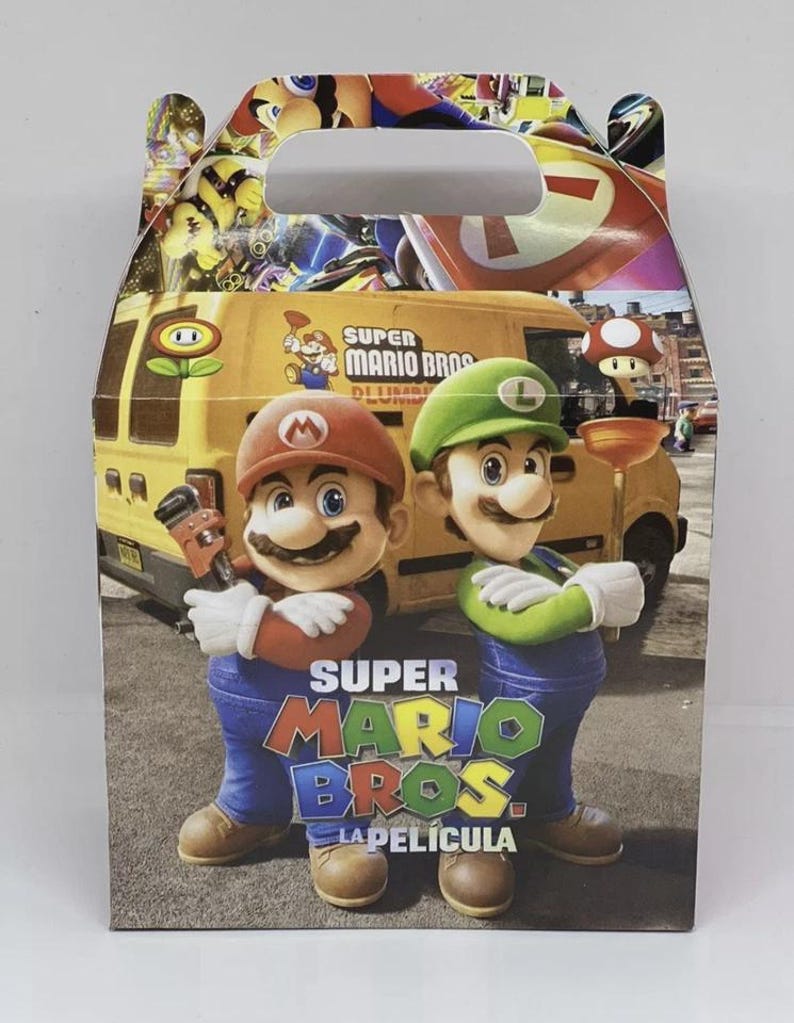 10 Ct. Pack - Super Mario Bros. Candy Boxes / Paquete Con 10 Cajas Para ...