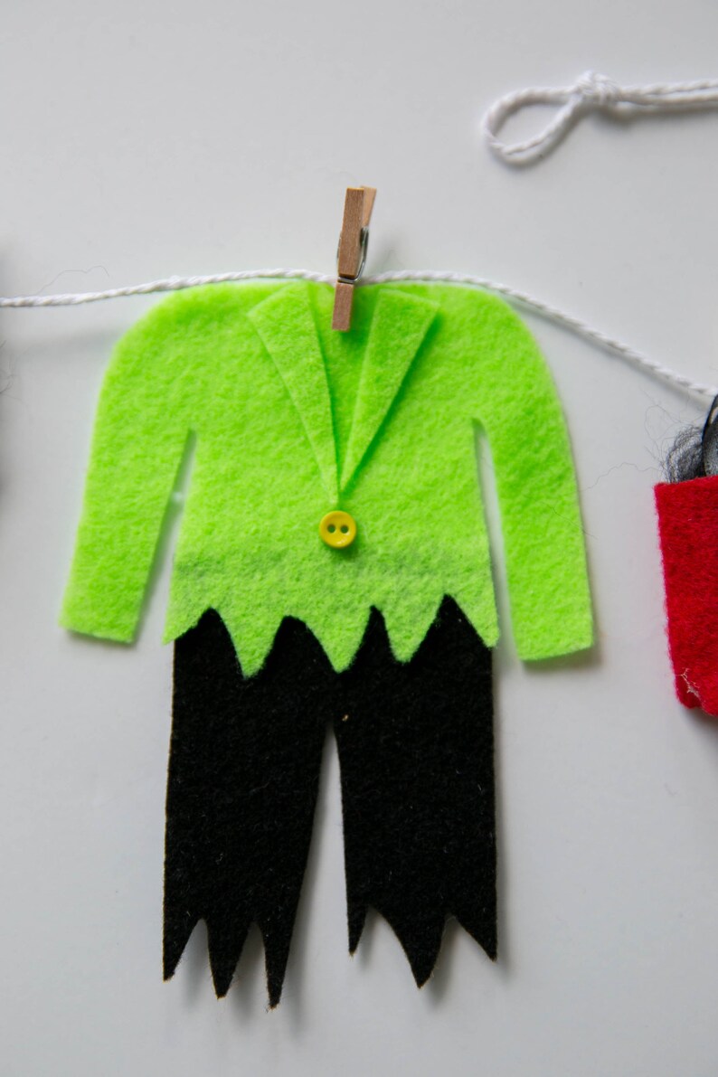 Halloween Trick or Treat Kid's Costume Miniature Felt | Etsy