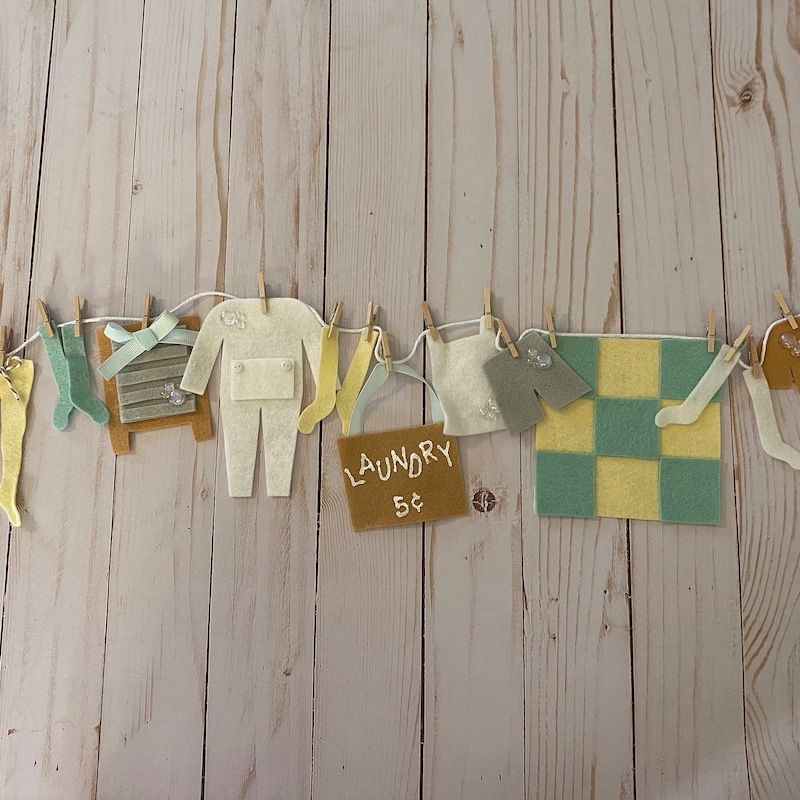 Laundry on the Line - Etsy