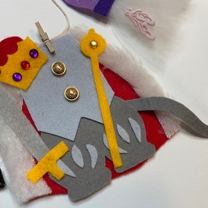 The Nutcracker Ballet Christmas Miniature Felt Banner Garland Bunting ...