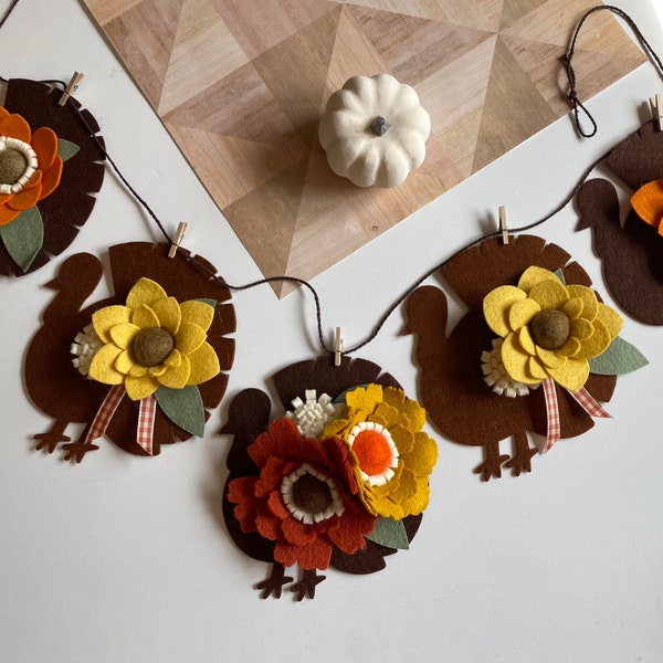 Thanksgiving Garland - Etsy