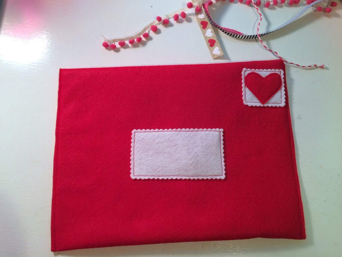 Giant Felt Valentines Envelope - Etsy