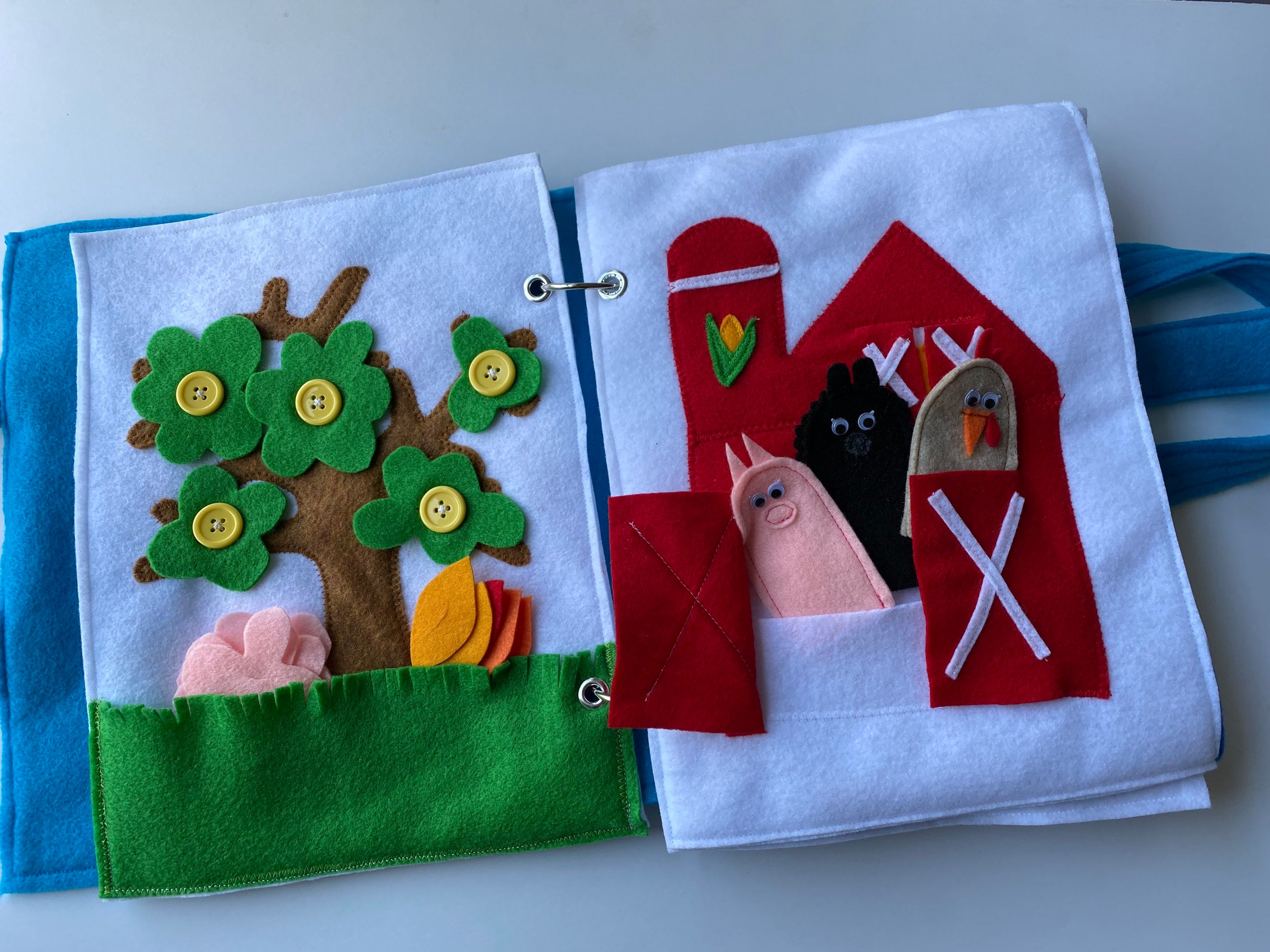 Quiet Book: Felt Busy Book for Children - Etsy UK