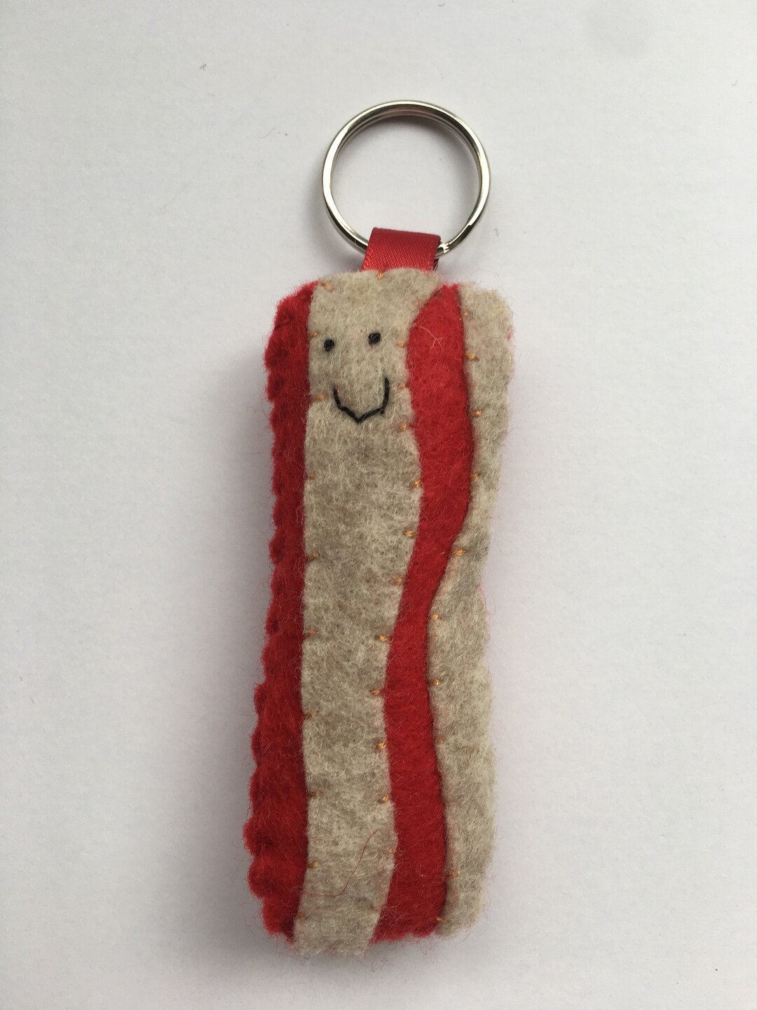 Bacon Keychain - Etsy