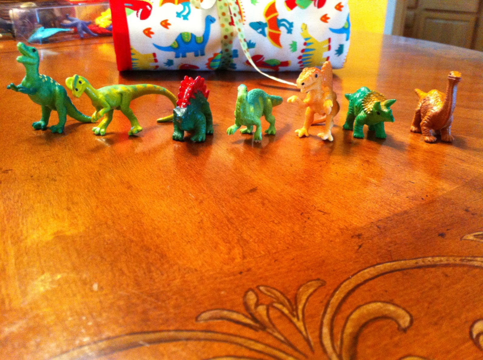 Dinosaur Playmat: Felt Mat With Dinosaur Toys - Etsy