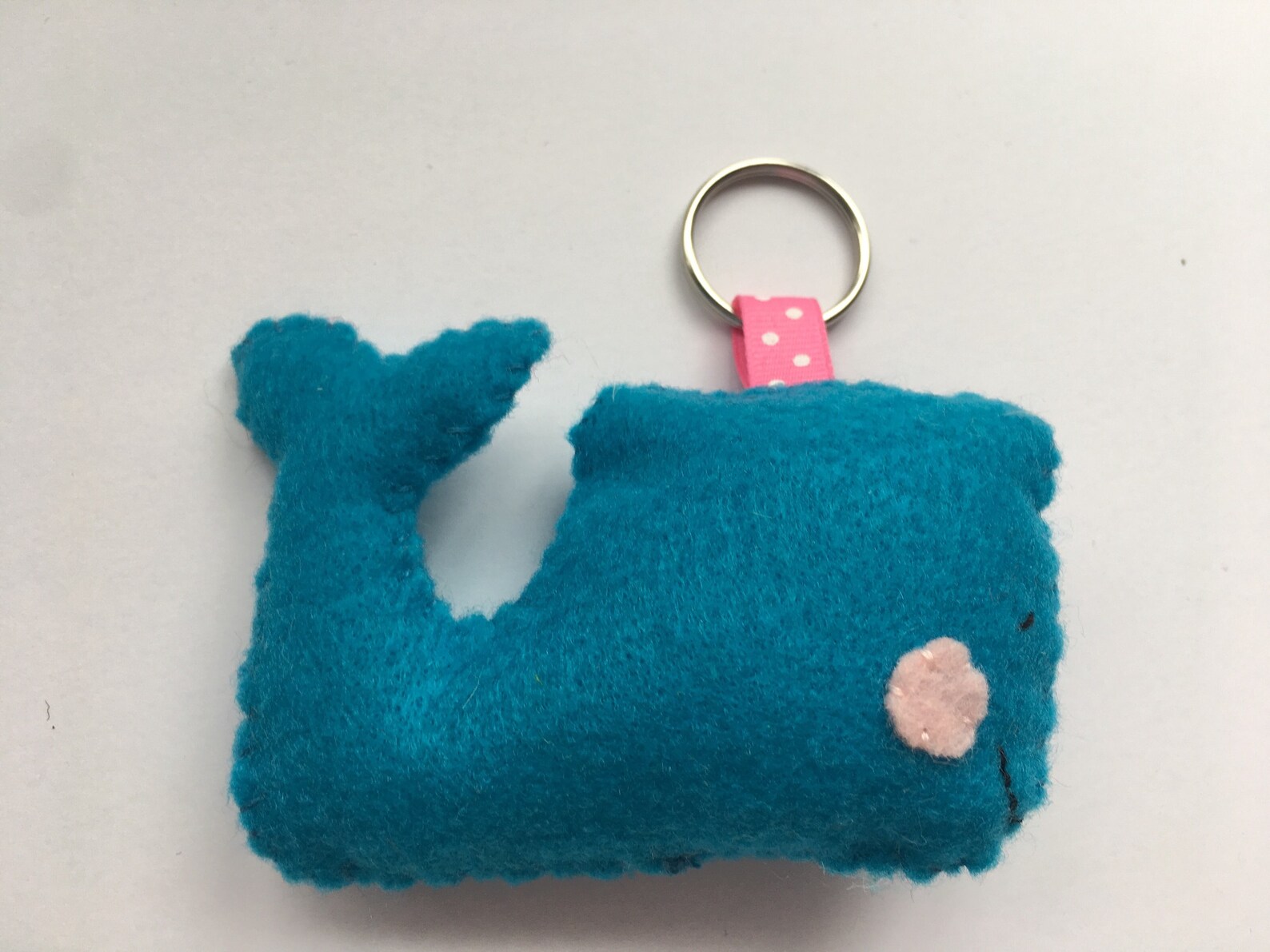 Whale Felt Keychain Kawaii Keychain Backpack Accesories | Etsy