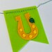 St. Patricks Day Felt Banner Garland Bunting Pennants Wall Hanging ...