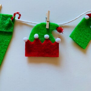 Elf Laundry Clothesline Christmas Decoration - Etsy