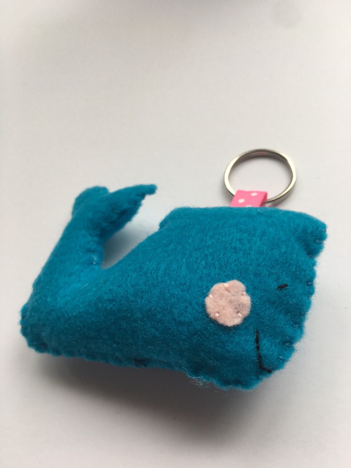 Whale Felt Keychain Kawaii Keychain Backpack Accesories | Etsy