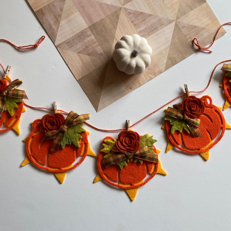 Fall Felt Flower - Etsy