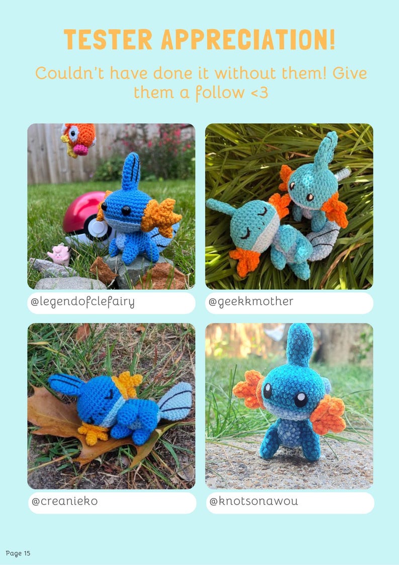 Sleepy/standing Kipper Crochet Pattern | 2-in-1 Amigurumi Inspired by ...