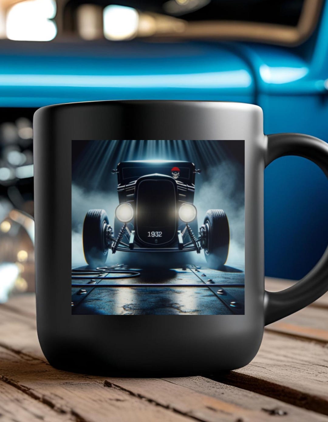 1932 Ford Hot Rod Mug: Black Street Rod Coffee Cup - Etsy