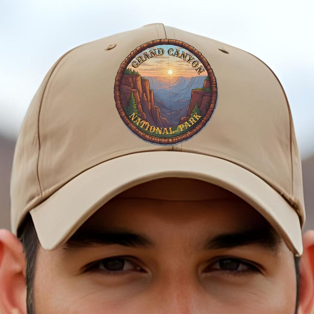 Distressed Grand Canyon Cap: Vintage Outdoor Hiking Hat - Etsy