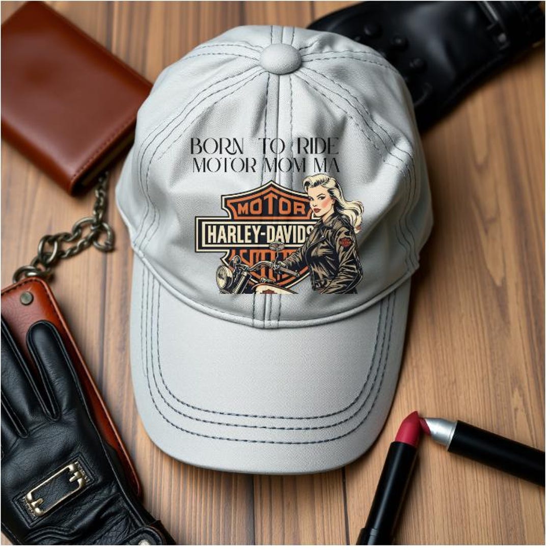 Distressed Cap, Harley Girl, Motorcycle Mom Ma, Born to Ride, Harley ...